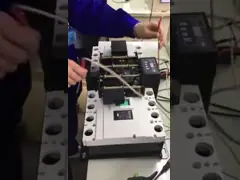 RMQ1-100/3P del nivel inteligente de 100 CB del amperio interruptor automático de la transferencia del ATS