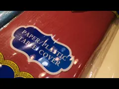 3Ply Papier Festfarbene Tischspinnstoffen, OEM Abnehmbare Tischspinnstoffe aus Papier