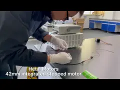 How to connect an integrated stepper motor with driver？