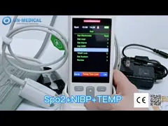 PC100 ISO CE Approved Infants Children Handle Pulse Oximeter