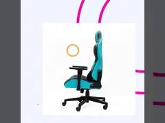 PU Leather Lay Down High Back Racing Gaming Chair 71cm*64cm*127cm ZY-7082