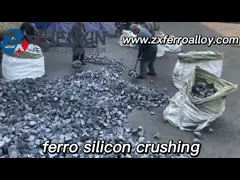 Ferro Silicon FeSi Steel Making Additive And Excellent Casting Performance Color Grey