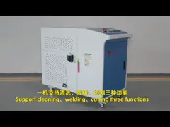 China Multifunctional Handheld 1000W 1500W 2000W Handheld Fiber Laser Machine 3 in 1 for sale