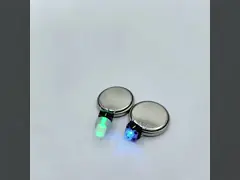 30mA 30VDC a illuminé le commutateur de tact avec le déclencheur de polyamide