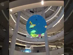 China Waterproof IP43 Front Service Ball-Shaped LED Display for Easy Front Access Maintenance Method for sale