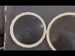 Flat type bubble air disc diffusers