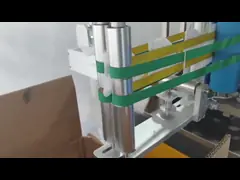 Earloop Facial Flat Mask Machine / 3 Ply Nonwoven Face Mask Machines / 3 Layers Mask Making Machine