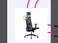 Steel Frame Ergonomic Office Chair 22KG