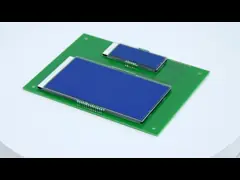 Módulo LCD monocromático gráfico azul STN de 5,1 pulgadas, pantalla de matriz de puntos de 240x128