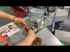 양파 마늘 생강 지적인 그물을 위한 MCU 통제 Multihead 무게를 다는 사람 포장기