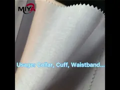 сплетенное 65gsm плавкое Interlining двойное покрытие PA HDPE сторон