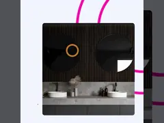 Piastre a legno con legno in PET MDF Piastre a legno