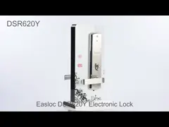 銀製125KHzホテルのスマートなドア ロック13.56MHz Rfidのホテルの鍵カードシステム