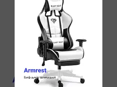 0.8 PVC Durable Cotton Esports Gaming Chair Synthetic Leather