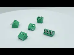 HQ127V-5.0/5.08mm schroeven PCB Eindblok 2 Vierkante Elektrisch van Polen