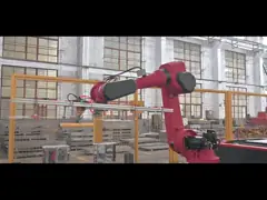 Automatic Bending And Welding Production Line For Side Of Metal Cabinet
