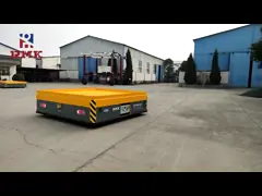 China 20 Tons Battery Transfer Cart , Speed Adjusted Material Transfer Trolley for sale