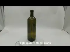 botella de cristal sin plomo del aceite de mesa de 270ml 520ml 1L
