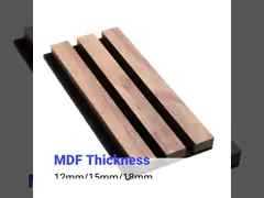 MDF Schallwand, Schallplatten au départ de Pizzarraholz