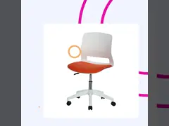 40 Density Sponge Conference Room Chairs Revolving With PU Castors