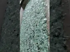 Belt-Broken galss separator machine