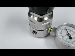 PCTFE Gas Pressure Regulator Decompression Structure R11 Reducer With Ball Valve