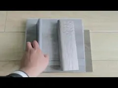 SPC Laminate Flooring Stair Nose Molding 55*18mm