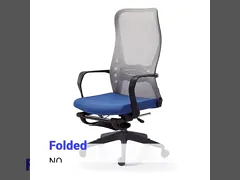 PP Fiber Ergonomic Chair With Footrest Swivel 3 Gas Lift