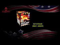 Festival Special 200G Cake Fireworks 25*30*150mm 23 Shots