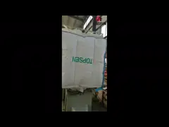 Máquina interior automática de la limpieza del bolso de FIBC para Ton Bag Container Bag 4kw