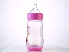 9oz 260ml PP Wide Neck Arc Baby Feeding Bottle