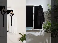 Multifunctional Wall Mounted Ironing Cabinet  8KG Full Length Mirrored