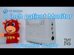 CE ISO 8 Inch Patient Monitoring Machine In ICU Anolog Output OEM