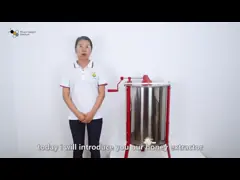 Centrifugadora para los marcos Honey Extractor manual de la miel 3