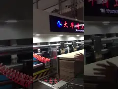 China Corrugated Carton Box Printing Slotting Die Cutting Machine  Water Ink for sale