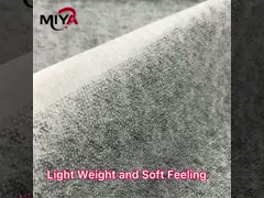 Interlining точки двойника 25gsm 80gsm Nonwoven плавкий