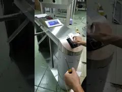 China Turnstile Gate Security Tripod Turnstile With RFID Fingerprint Door Access Control System for sale