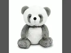 Custom 25cm Height Vivid Cuddly Panda Stuffed Animal