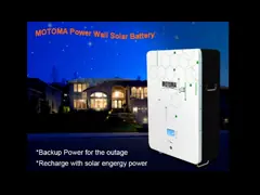 Intelligent Solar Power Lithium Battery 100Ah With SOC Design
