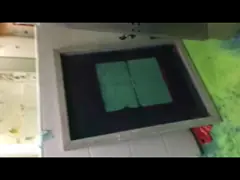 Macchina universale per la pulizia dello schermo per tutti i tipi di solventi e tutti i tipi di inchiostri stampati