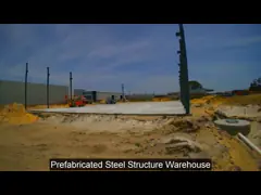 Pre-engineered long-span steel structure frame building for sale