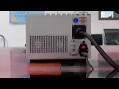 Portable 20W 30W Desktop Fiber Laser Engraver Built In PC Touch Screen