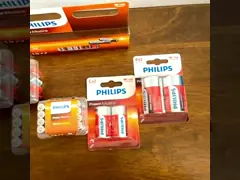 Dry Battery 1.5 V PHILIPS C Size Alkaline Batteries 7500mAh For Flashlight Remotes