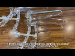 How do you use a disposable Vaginal Speculum?