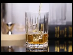 350ml Custom Whiskey Decanter Set , Bourbon Glass Gift Set Luxurios For Friends