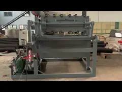 reciprocating type machine for egg tray