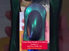Prova mobile dell'alcali della resina di acrilico della pittura del pigmento del camaleonte di colore