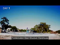 Structural Steel Construction Building Prefabricated Prefab Warehouse Steel Structure