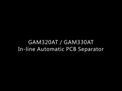 라우터 GAM330AT을 위한 기계 PCB 루터 머신을 줄이는 게니테크 PCB 보드