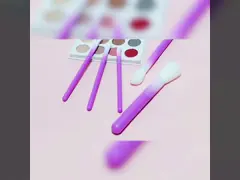 Travel Brush Set With Plastic Handle And Synthetic Hair